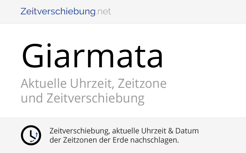 Aktuelle Uhrzeit in Giarmata, Rumänien (Comuna Giarmata, Timiș County ...
