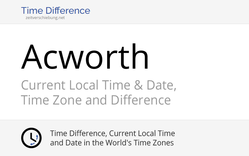 Current Local Time in Acworth, United States (Cobb County, Georgia ...
