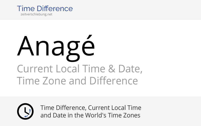Current Local Time in Anagé, Brazil (Bahia): Date, time zone, time ...