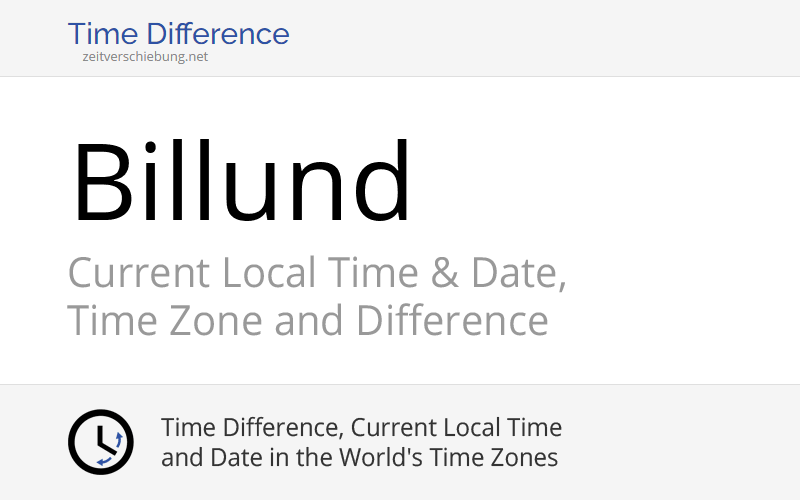 Current Local Time in Billund, Denmark (Billund Kommune, South Denmark ...