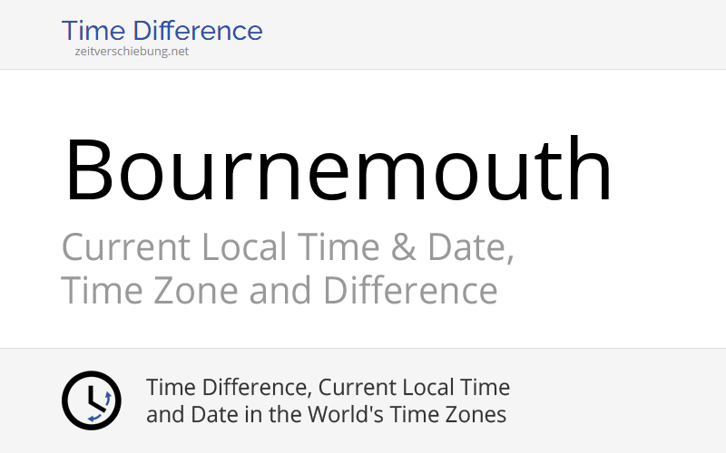 Current Local Time in Bournemouth, United Kingdom (Bournemouth ...