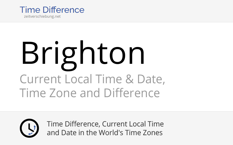 Current Local Time in Brighton, United Kingdom (Brighton and Hove ...