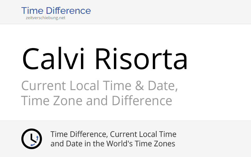 Current Local Time in Calvi Risorta, Italy (Provincia di Caserta ...
