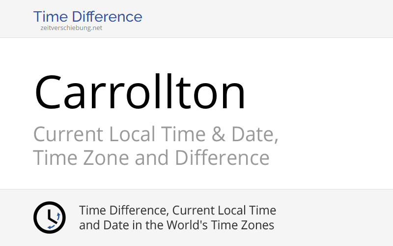Current Local Time in Carrollton, United States (Carroll County ...