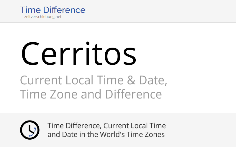 Current Local Time in Cerritos, United States (Los Angeles County ...