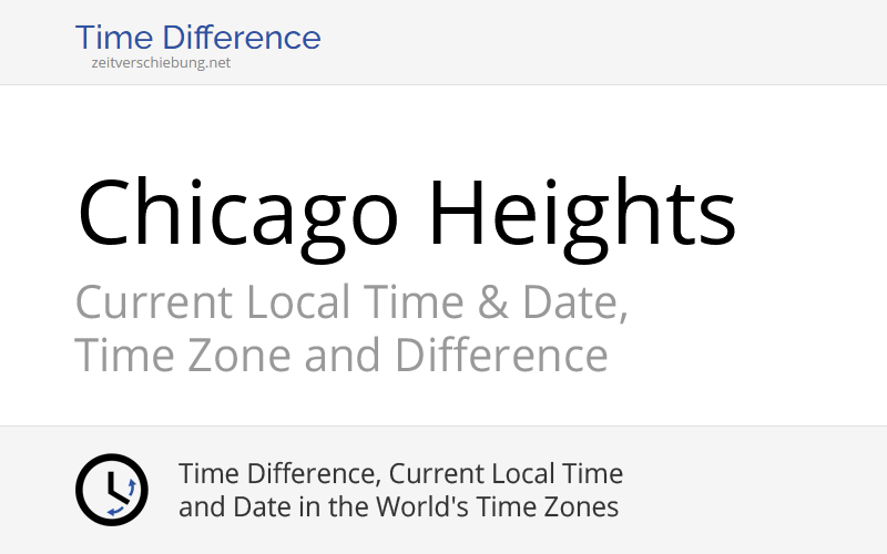 Current Local Time in Chicago Heights, United States (Cook County ...