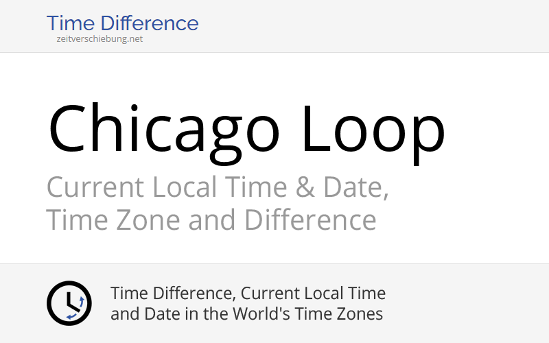 Current Local Time in Chicago Loop, United States (Cook County ...