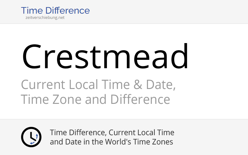Current Local Time in Crestmead, Australia (Logan, Queensland): Date ...