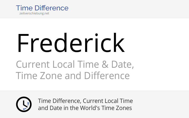 Current Local Time in Frederick, United States (Frederick County ...