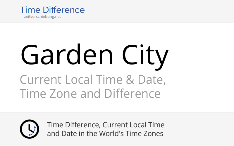 Current Local Time in Garden City, United States (Ada County, Idaho ...