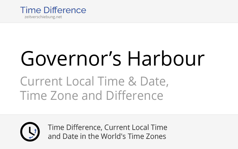 Current Local Time in Governor’s Harbour, Bahamas (Central Eleuthera ...