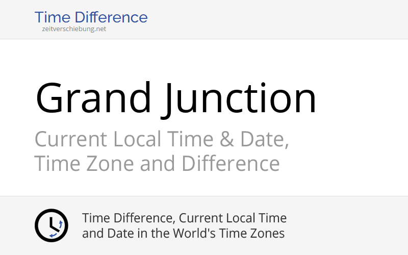 Current Local Time in Grand Junction, United States (Mesa County ...