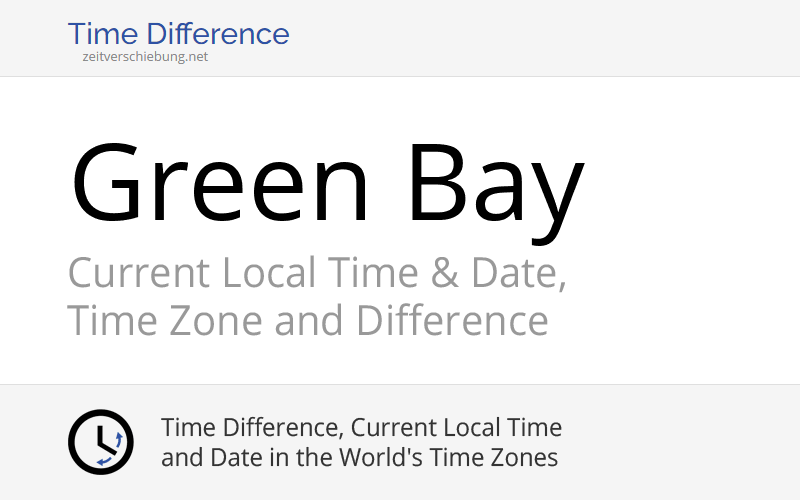 Current Local Time in Green Bay, United States (Brown County, Wisconsin ...