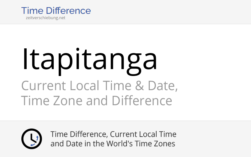 Current Local Time in Itapitanga, Brazil (Bahia): Date, time zone, time ...