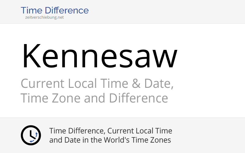 Current Local Time in Kennesaw, United States (Cobb County, Georgia ...