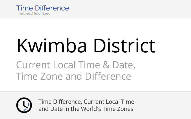 Kwimba District, Mwanza, Tanzania: Current Local Time & Date, Time Zone ...