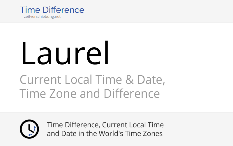 Current Local Time in Laurel, United States (Prince George's County ...