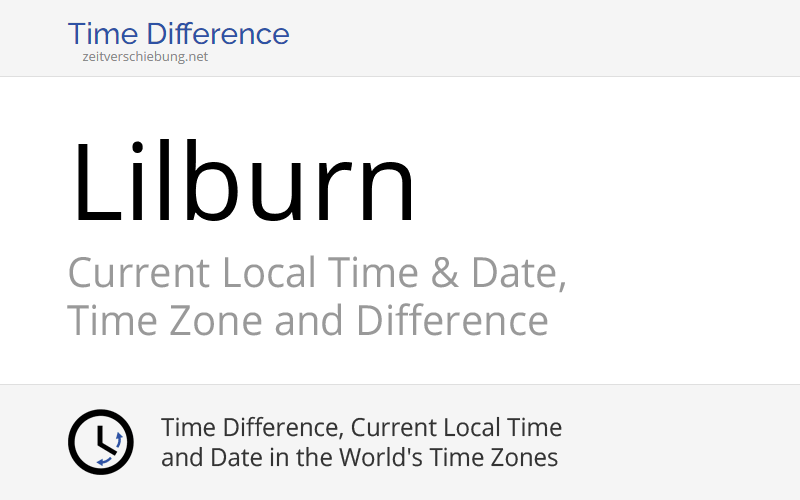 Current Local Time in Lilburn, United States (Gwinnett County, Georgia ...