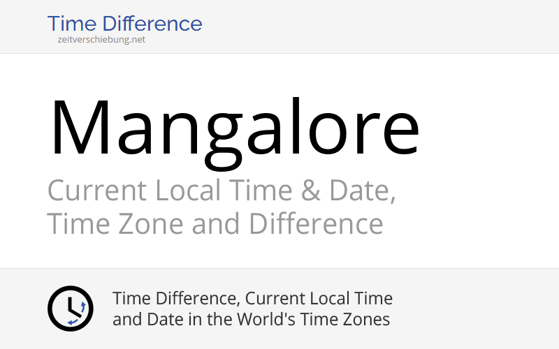 Current Local Time in Mangalore, India (Dakshina Kannada, Karnataka ...