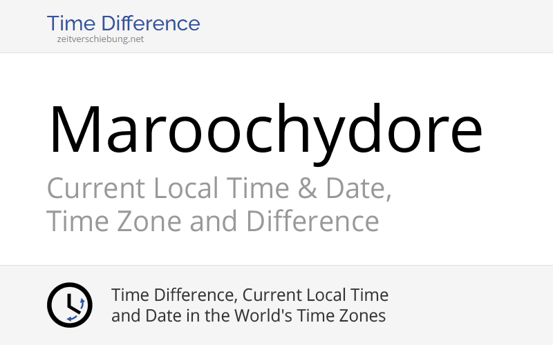 Current Local Time in Maroochydore, Australia (Sunshine Coast ...