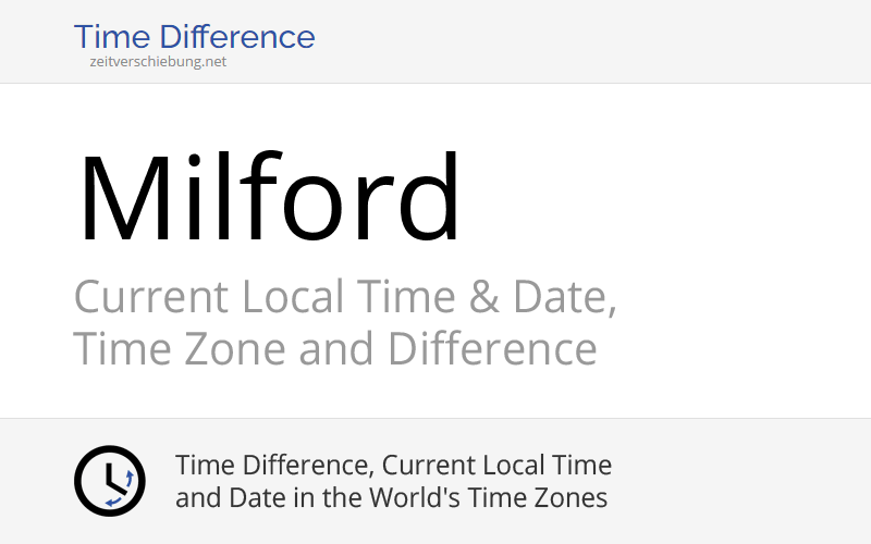 Current Local Time in Milford, United States (South Central Connecticut ...