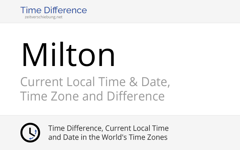 Current Local Time in Milton, United States (Santa Rosa County, Florida ...