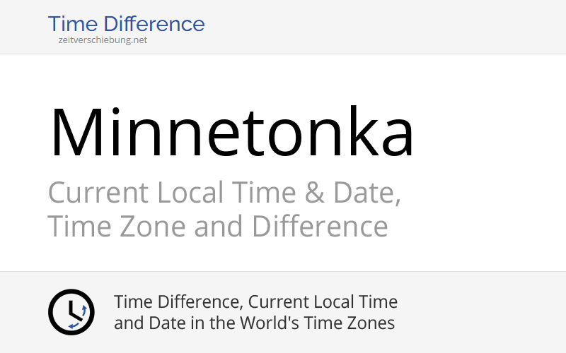 Current Local Time in Minnetonka, United States (Hennepin County ...