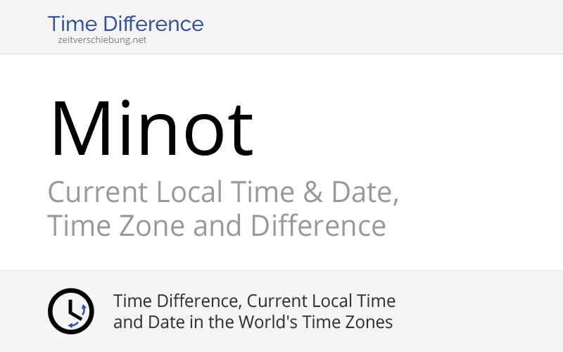 Current Local Time in Minot, United States (Ward County, North Dakota ...
