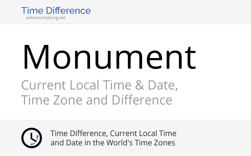 Current Local Time in Monument, United States (El Paso County, Colorado ...