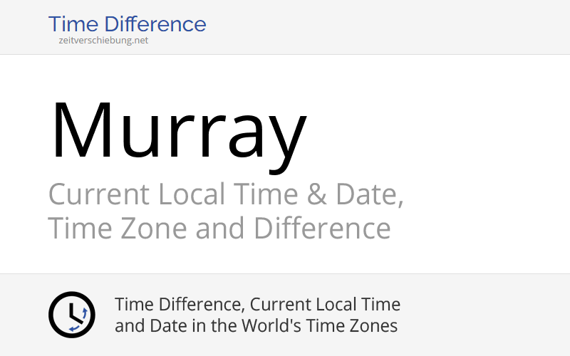Current Local Time in Murray, United States (Salt Lake County, Utah ...