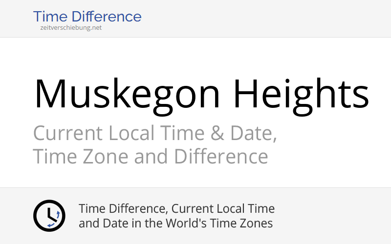 Current Local Time in Muskegon Heights, United States (Muskegon County ...