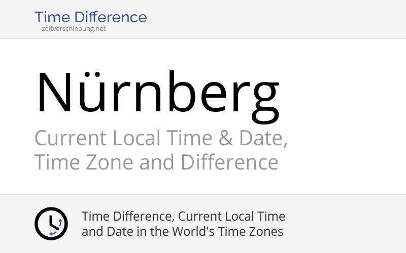 Current Local Time in Nürnberg, Germany (Regierungsbezirk Mittelfranken ...