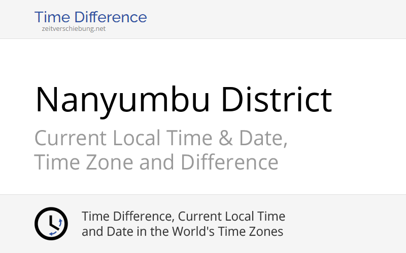 Nanyumbu District, Mtwara, Tanzania: Current Local Time & Date, Time ...