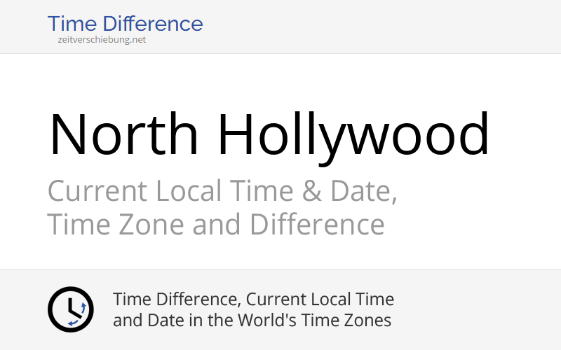 Current Local Time in North Hollywood, United States (Los Angeles ...