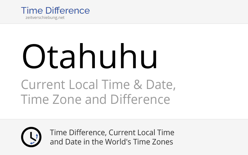 Current Local Time in Otahuhu, New Zealand (Auckland, Auckland): Date ...