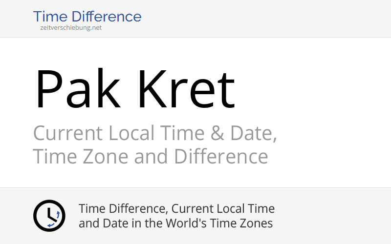 Current Local Time in Pak Kret, Thailand (Amphoe Pak Kret, Nonthaburi ...