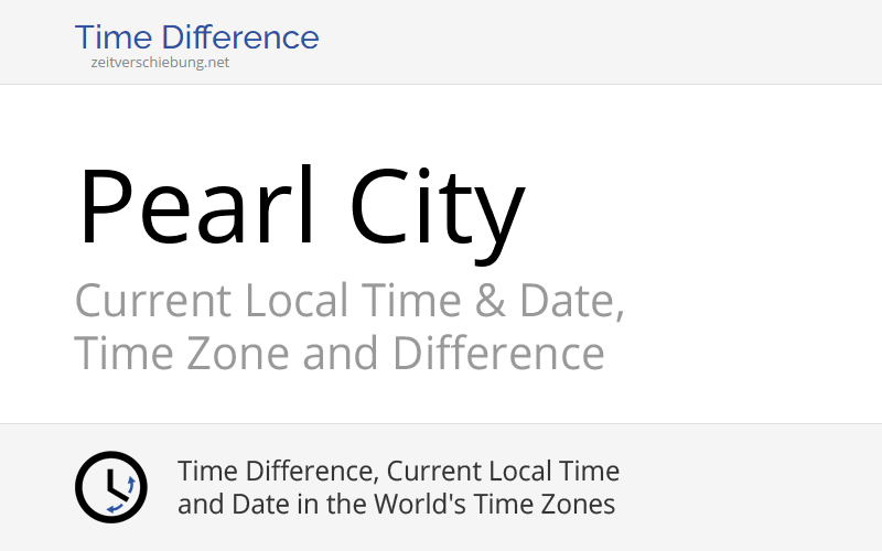Current Local Time in Pearl City, United States (Honolulu County ...