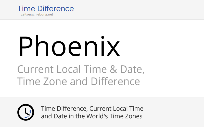 Current Local Time in Phoenix, United States (Maricopa County, Arizona ...