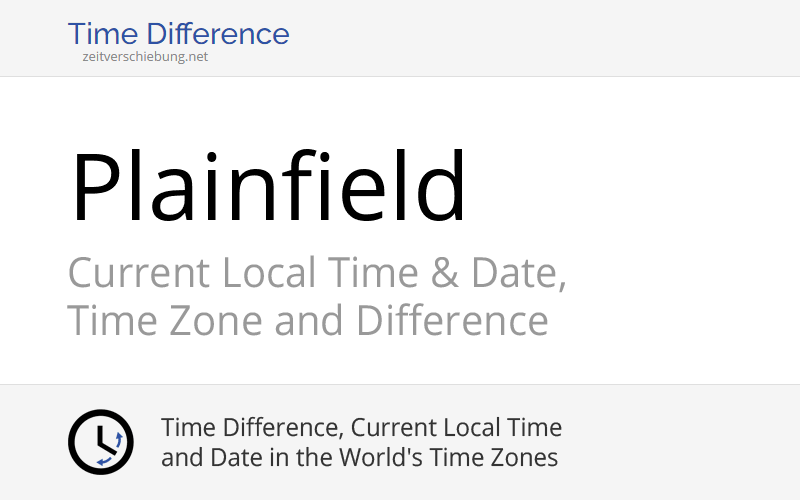 Current Local Time in Plainfield, United States (Hendricks County ...