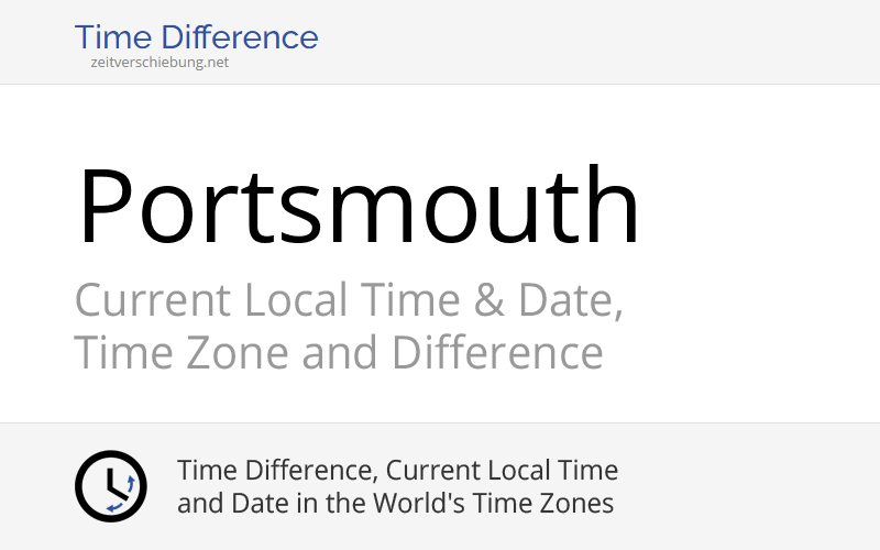 Current Local Time in Portsmouth, United Kingdom (England): Date, time ...