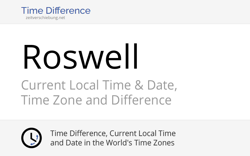 Current Local Time in Roswell, United States (Fulton County, Georgia ...