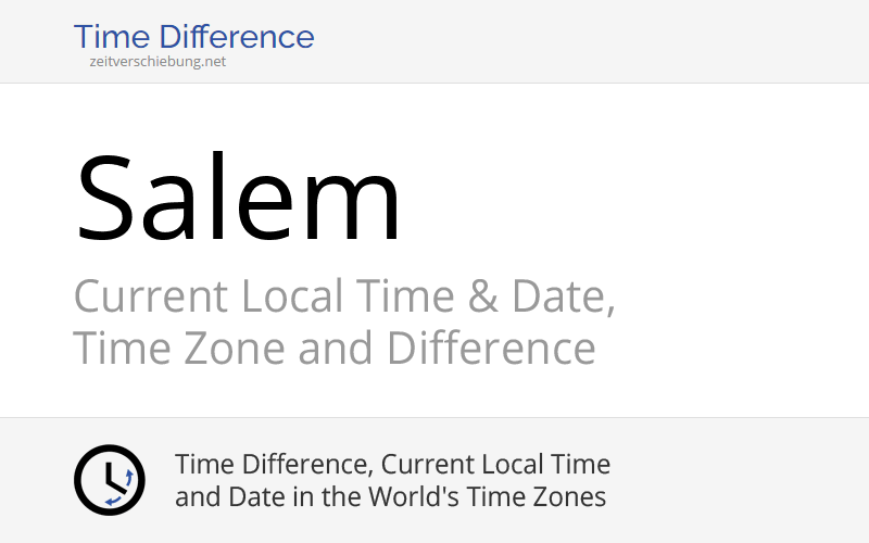 Current Local Time in Salem, United States (Marion County, Oregon ...