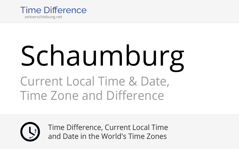 Current Local Time in Schaumburg, United States (Cook County, Illinois ...