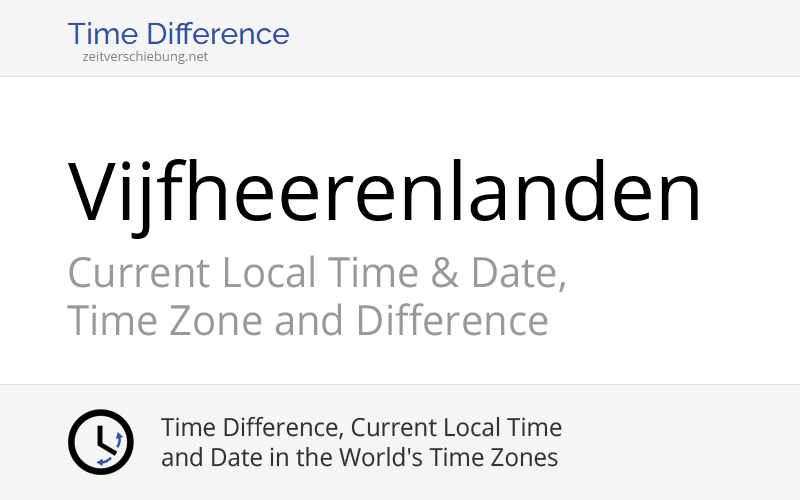Vijfheerenlanden, Utrecht, The Netherlands: Current Local Time & Date ...