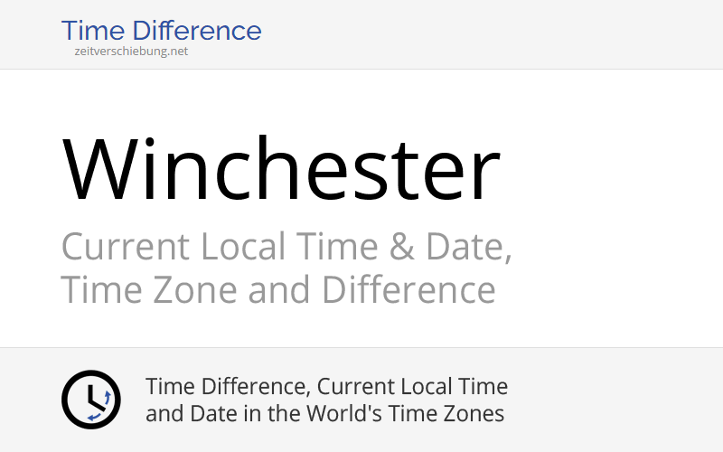 Current Local Time in Winchester, United States (City of Winchester ...