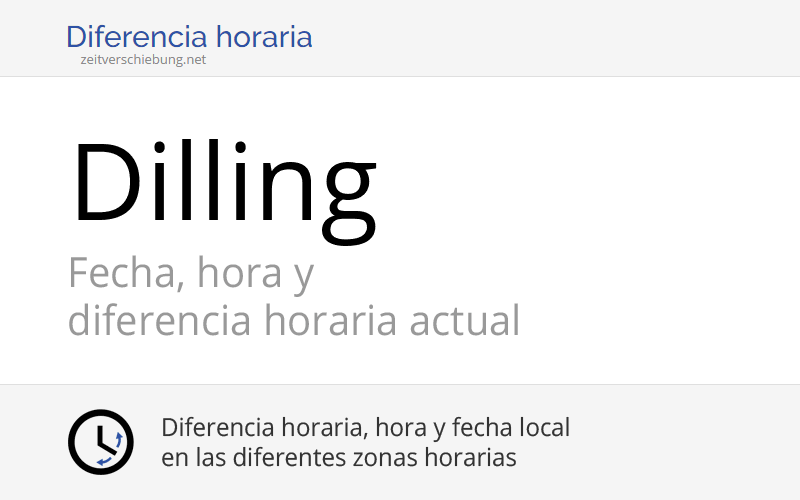 Hora actual en Dilling, Sudán (Southern Kordofan): Fecha, zona horaria ...