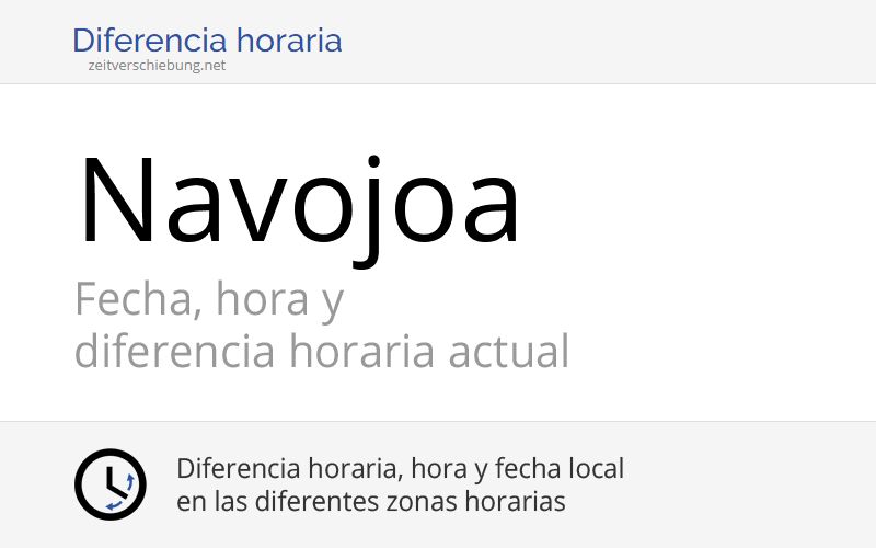 Hora actual en Navojoa, México (Sonora): Fecha, zona horaria ...